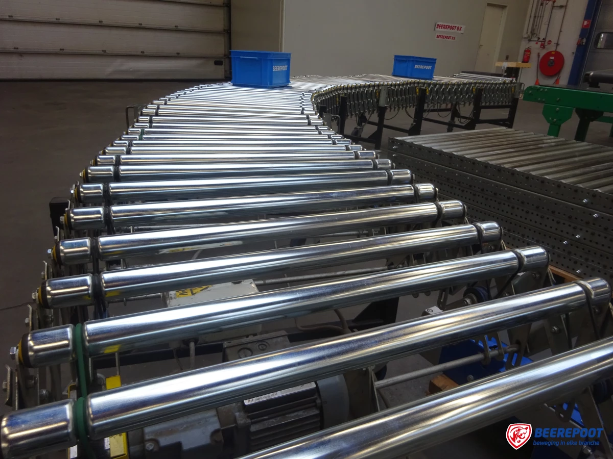 Harmonica-rollenbaan, aangedreven - Beerepoot BV