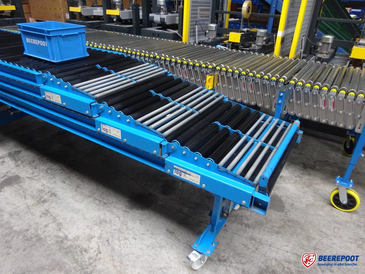 Uitschuifbare rollenbaan - Beerepoot BV