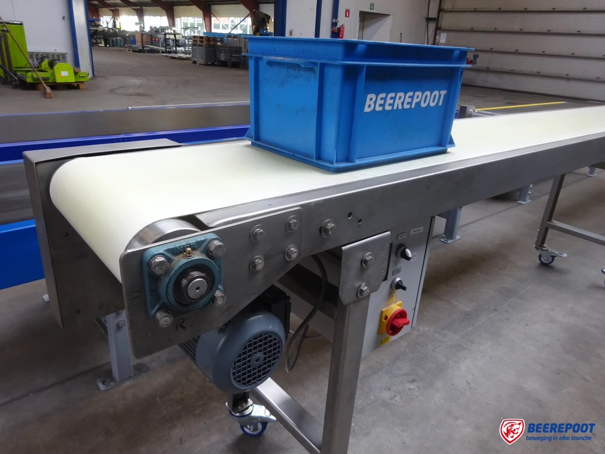 Transportband, RVS - Beerepoot BV