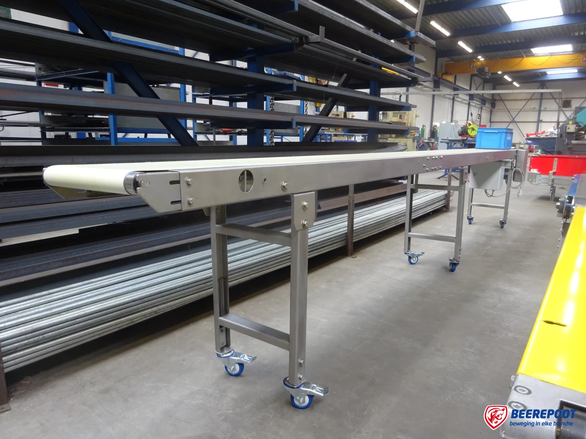 Transportband, RVS - Beerepoot BV