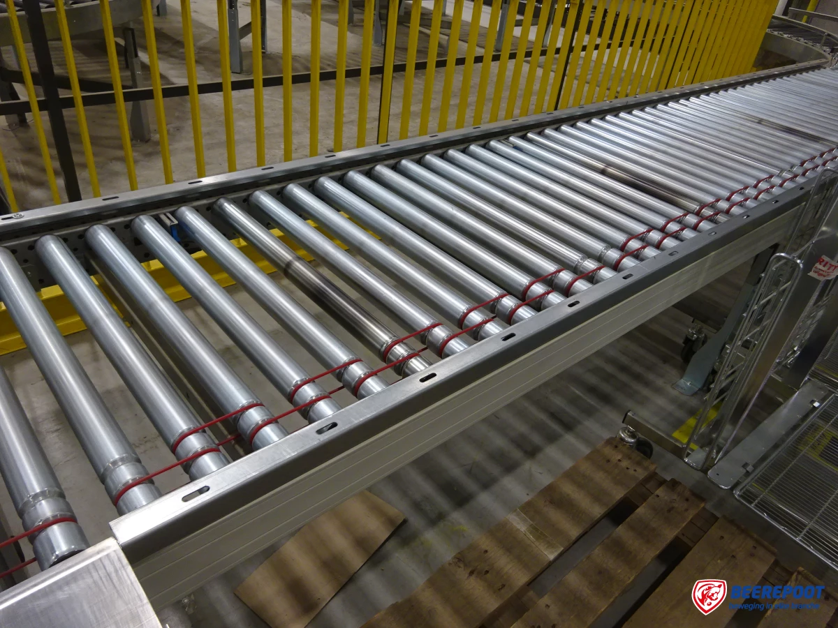 Aangedreven rollenbaan - Beerepoot BV