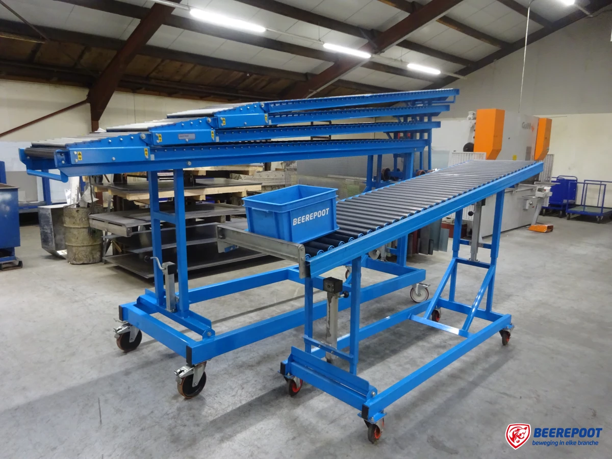 Uitschuifrollenbaan - Beerepoot BV