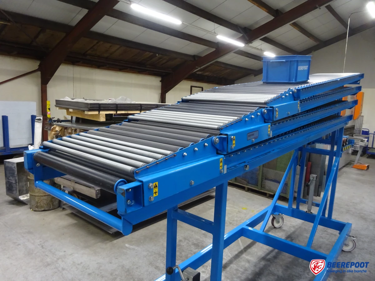 Uitschuifrollenbaan - Beerepoot BV