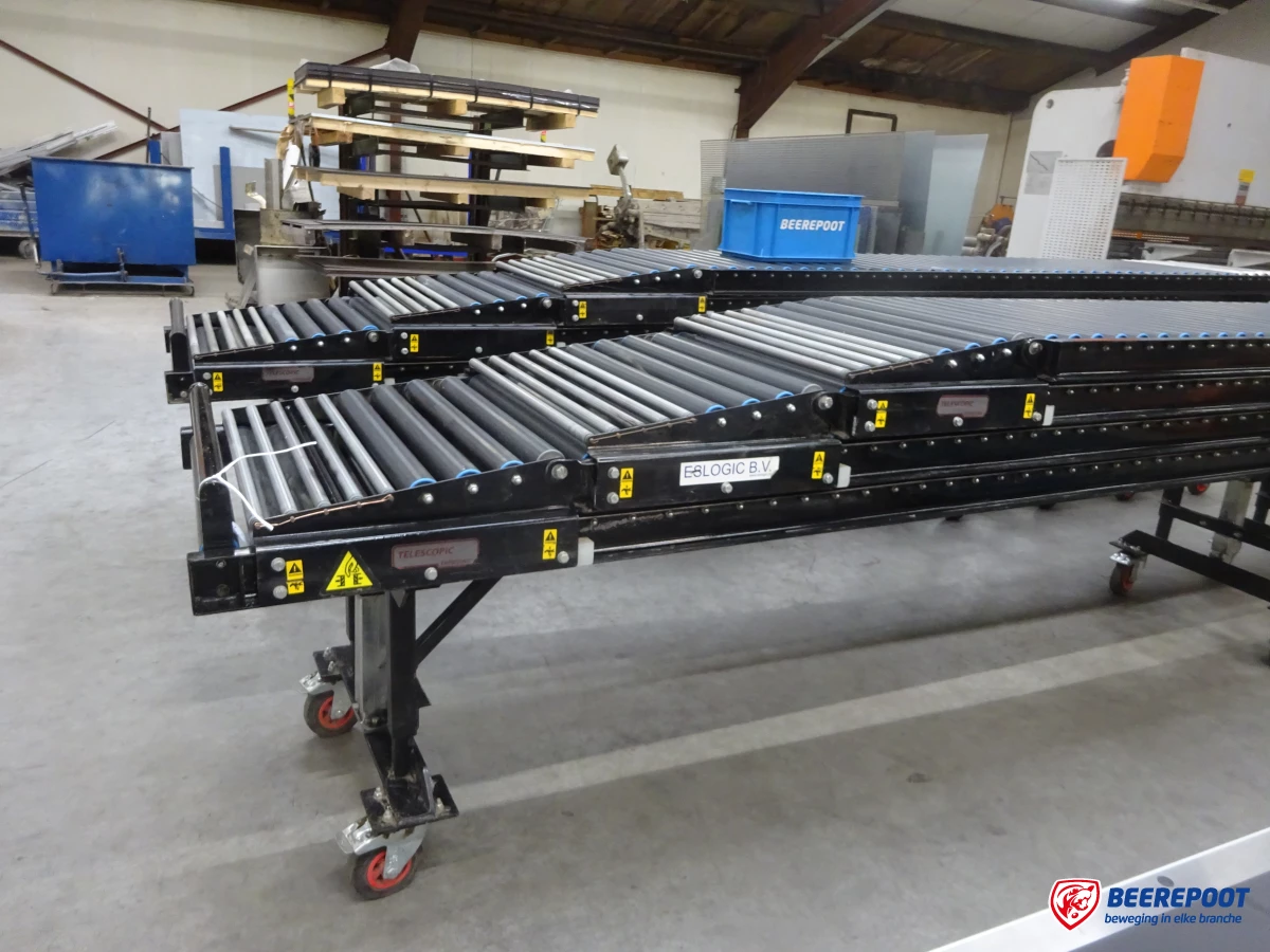 Uitschuifbare rollenbaan - Beerepoot BV