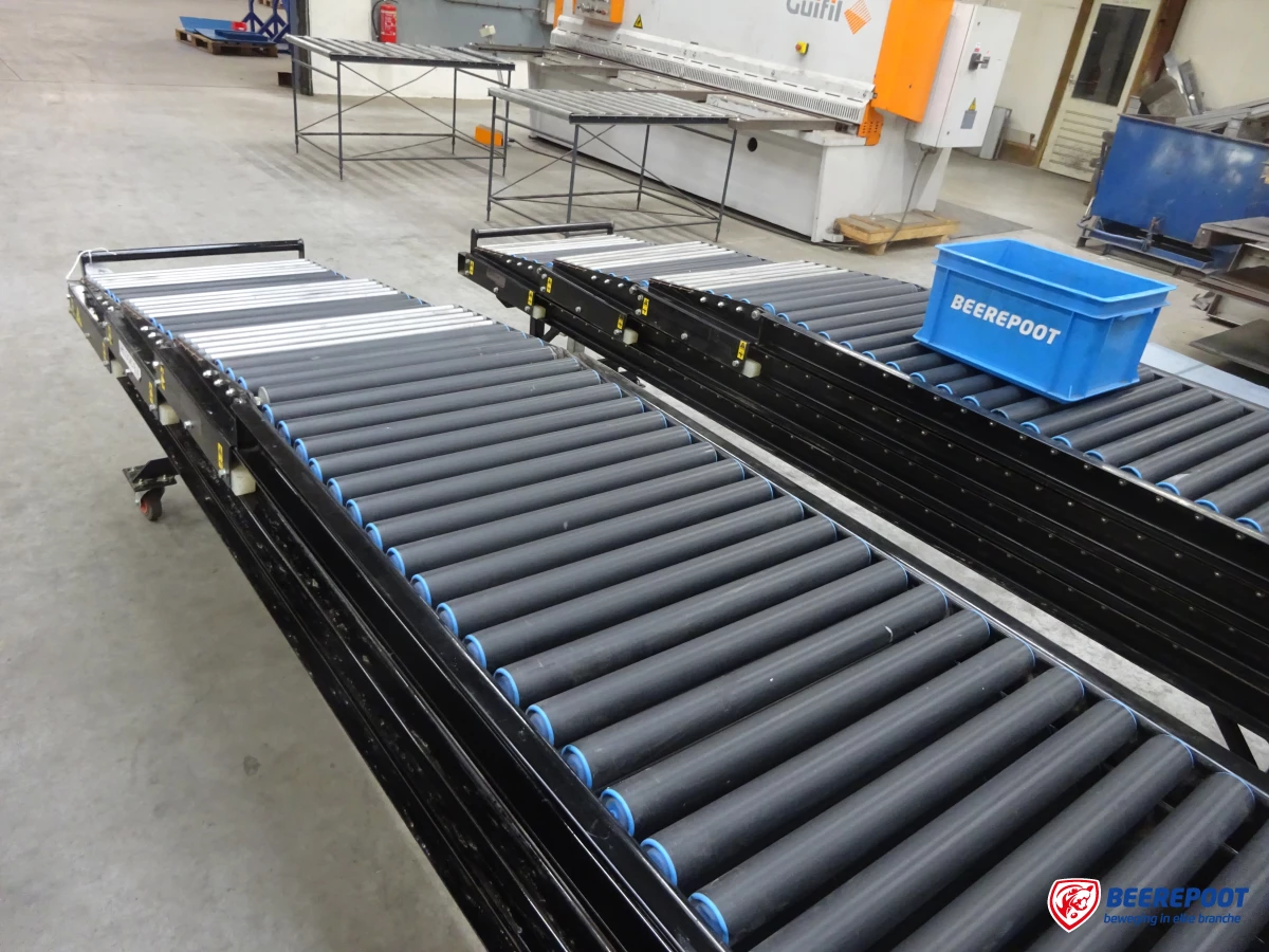 Uitschuifbare rollenbaan - Beerepoot BV