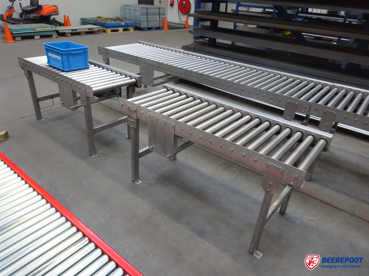 Drive rollenbaan, RVS - Beerepoot BV